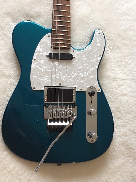 Tom Anderson Telecaster W/ Strat Carved Profile 1991 Metallic | Reverb