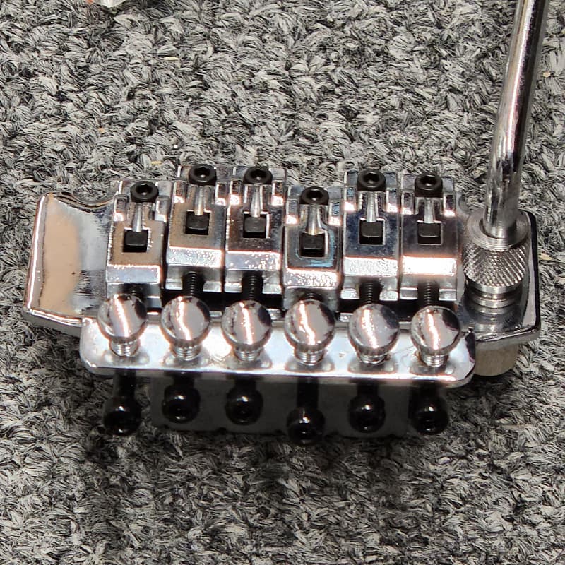 Floyd Rose Locking Tremolo system Chrome | Reverb