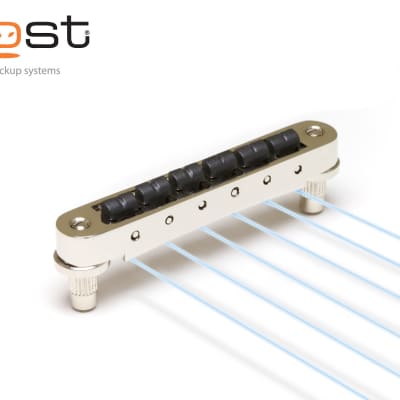 Graph Tech Ghost Resomax NV2 Bridge 4MM - Ghost Piezo Saddles | Reverb