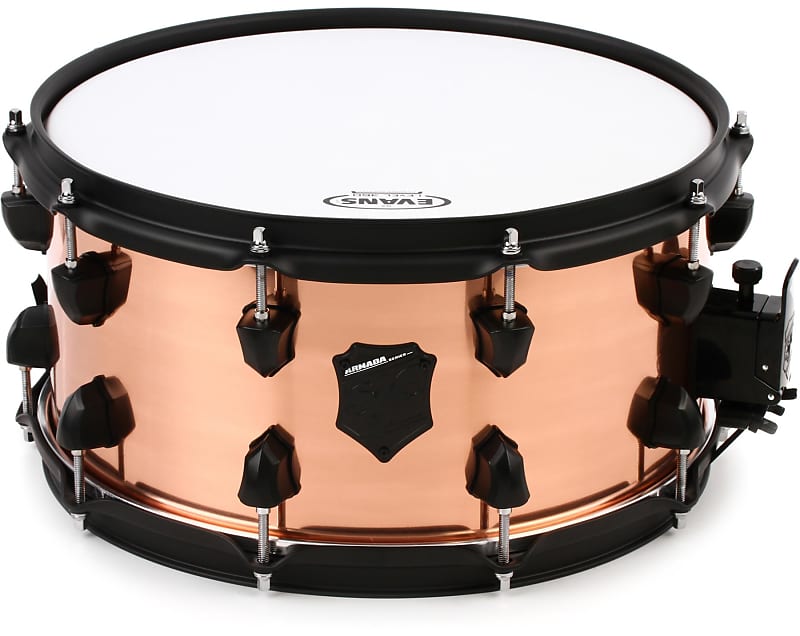 SJC Custom Drums Armada Series Copper Snare Drum - 7 x 14 | Reverb