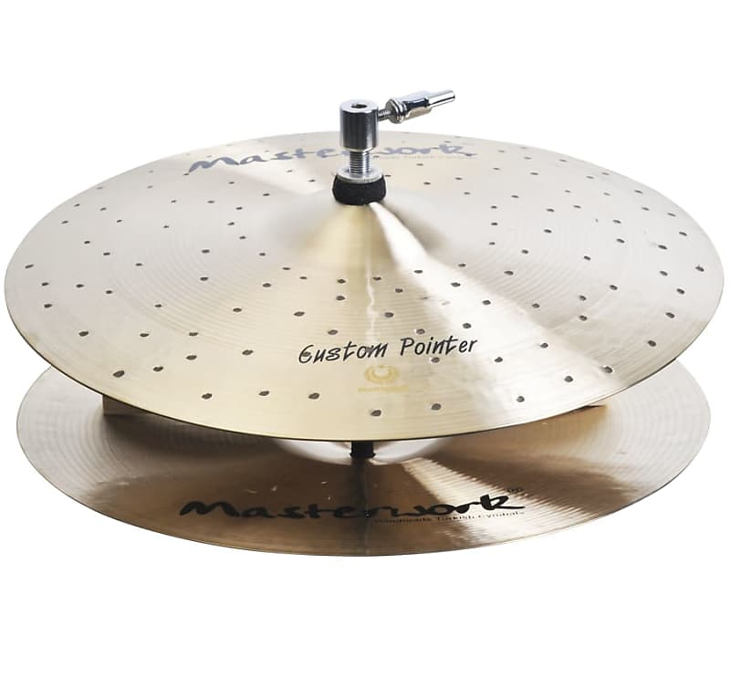 Masterwork Cymbals Custom Pointer 18'' Rock Hi-Hats (Pair) | Reverb UK