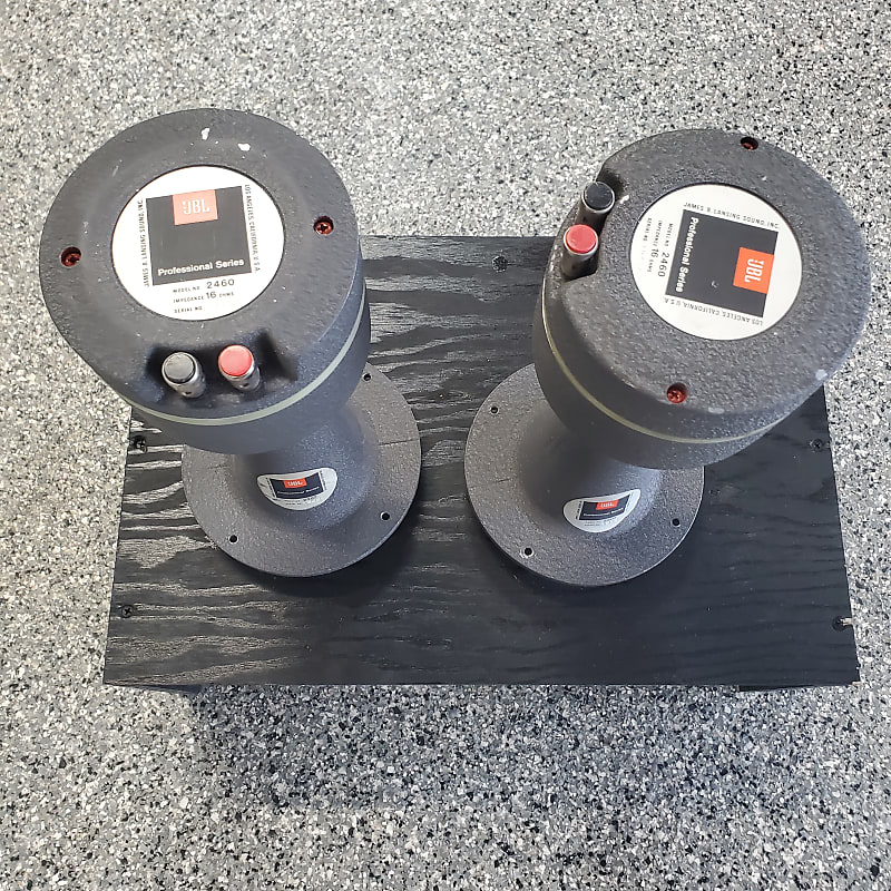 JBL 2460/2307 horn driver combination. 70's - Gray | Reverb