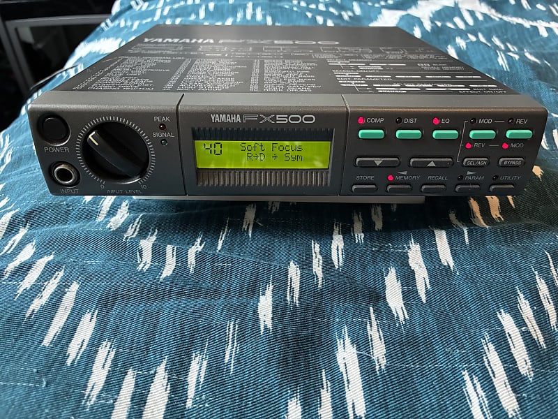 Yamaha FX500 Guitar Simul Effect Processor / Multi-Effects | Reverb