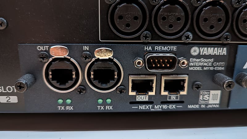 Yamaha MY16-ES64 16-Channel EtherSound Network I/O | Reverb
