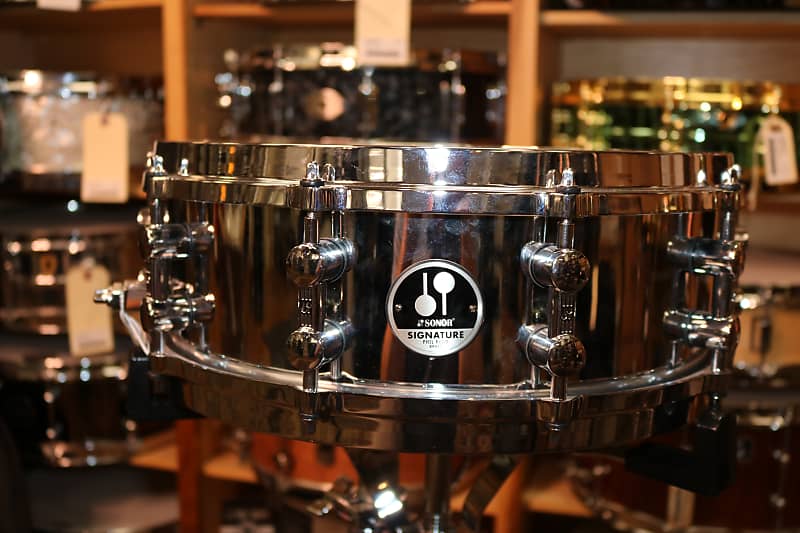 USED - Sonor Phil Rudd Signature Snare Drum - 5x14 - Chrome | Reverb