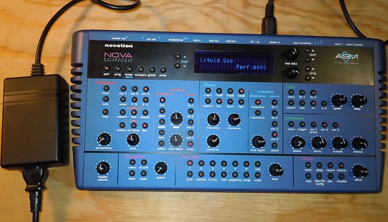 Novation Nova Desktop OS 4.1 16 Voice Virtual Analog | Reverb
