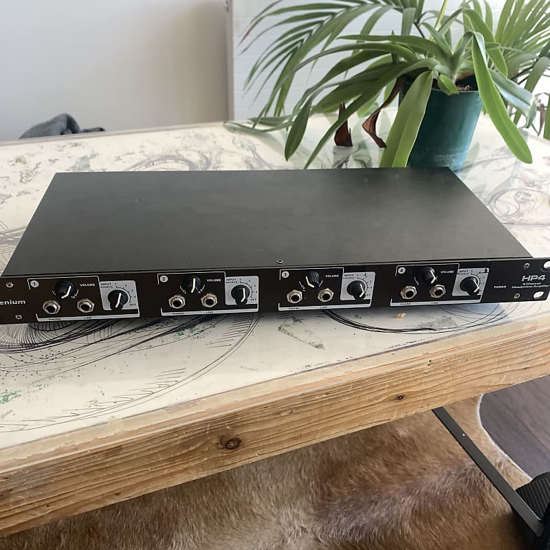 Millenium HP4 4 Channel Headphone Amp 2010s - Black | Reverb UK