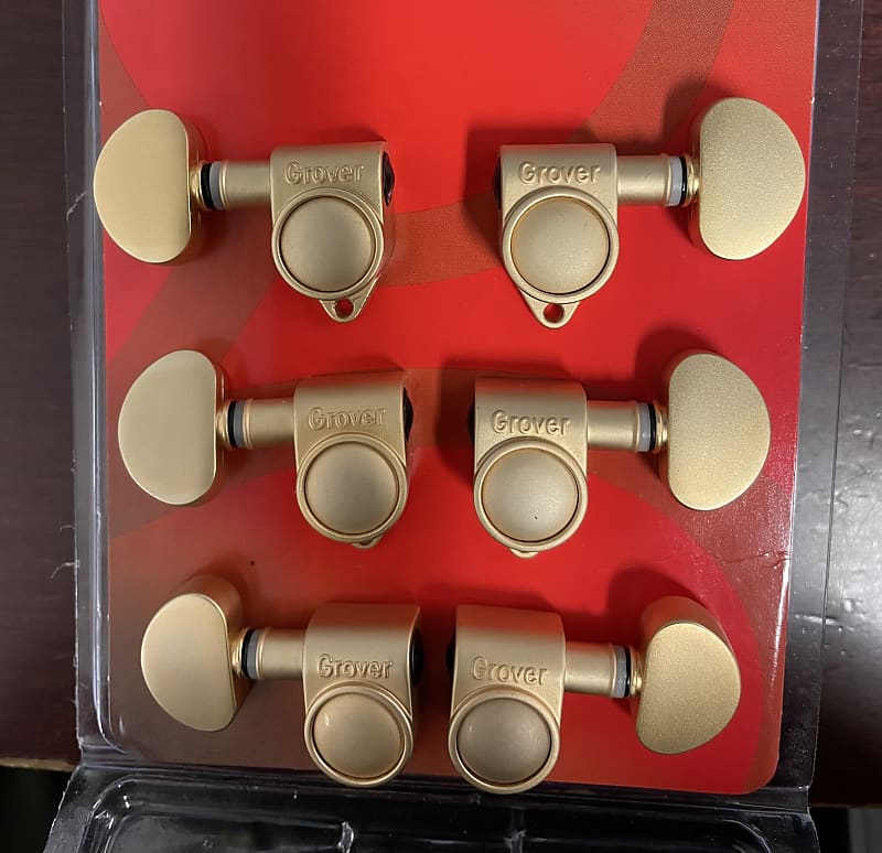 Grover Tuners (18:1 non locking) 2021 Aged Gold | Reverb