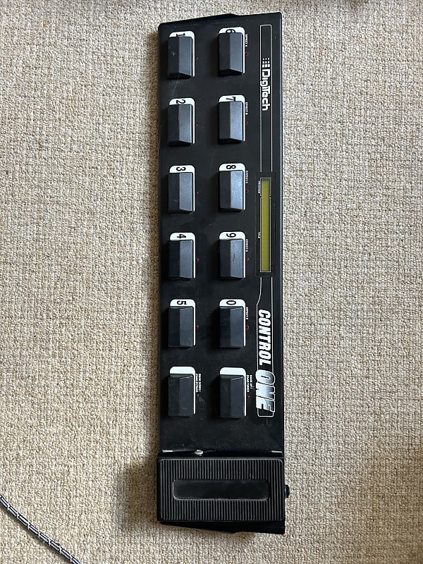 DigiTech Control one Mid 90s - Black | Reverb