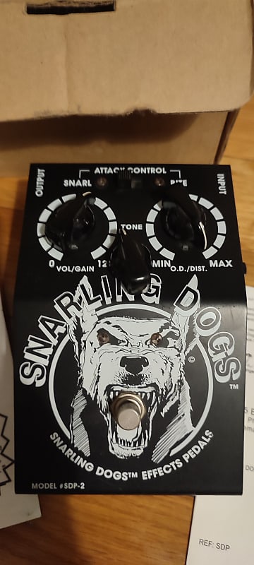Snarling Dogs Sdp-2 Black Dog Overdrive / Distortion | Reverb