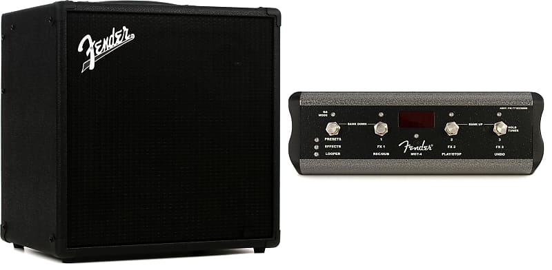 Fender Rumble Studio 1x10" 40-watt Bass Combo Amp Bundle with | Reverb