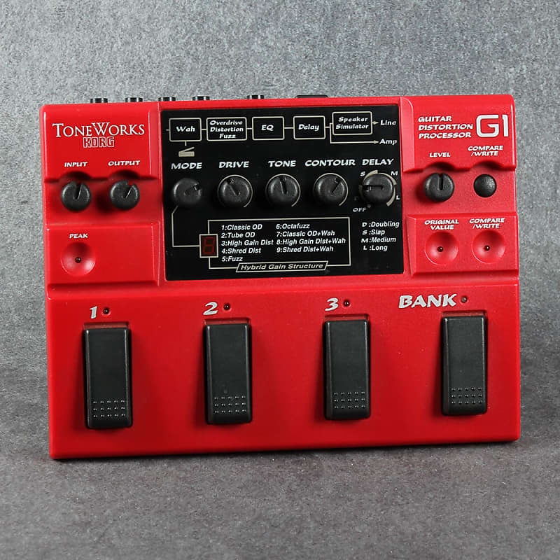 Korg Toneworks G1 Guitar Distortion Processor - 2nd Hand | Reverb