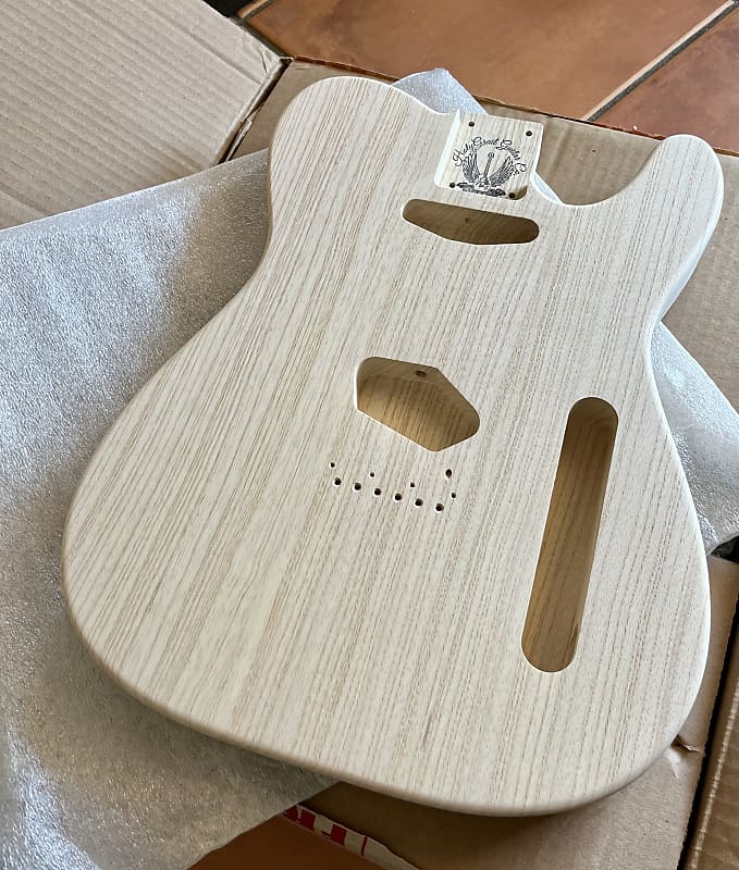 USA Georgia Swamp Ash Telecaster Body - 3lb. 7oz. ~Bare Wood | Reverb