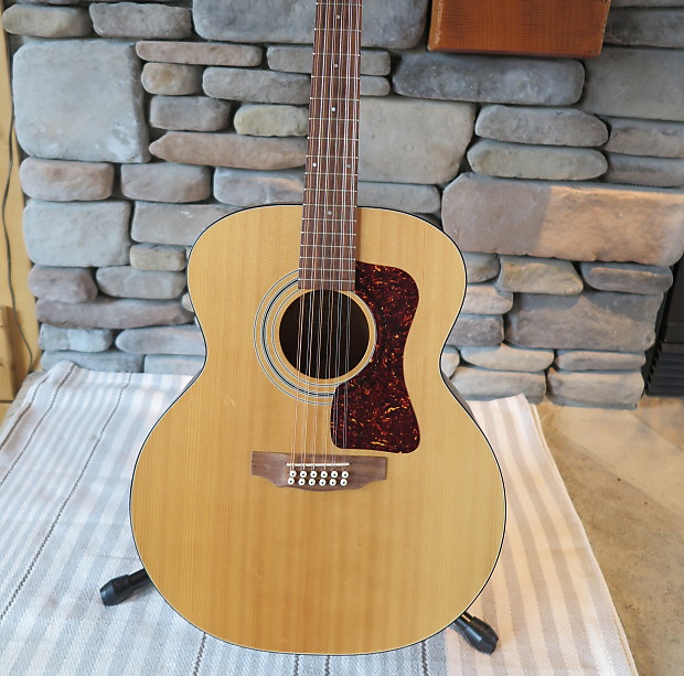 Guild JF4-12 Jumbo 12 String 1995 Natural Satin | Reverb