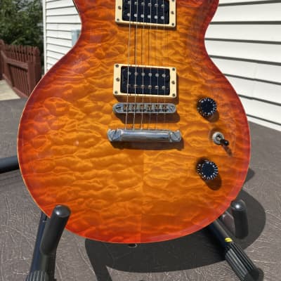 David Thomas McNaught Vintage Double Cut - Cherry Sunburst w | Reverb