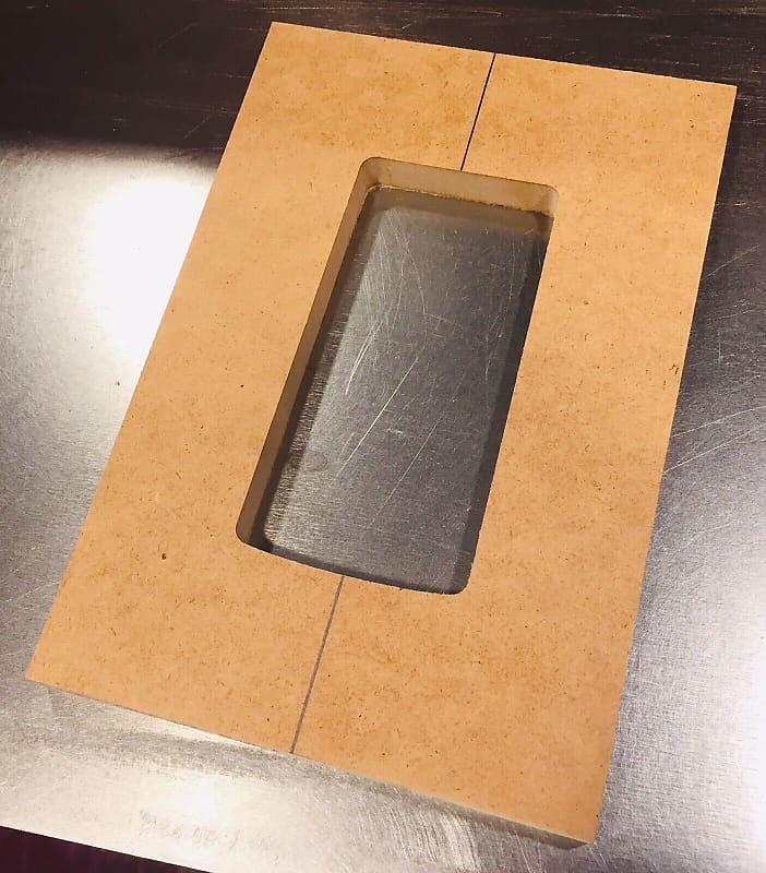 Fender Short Scale Bass Neck Pocket Routing Template. Made & | Reverb