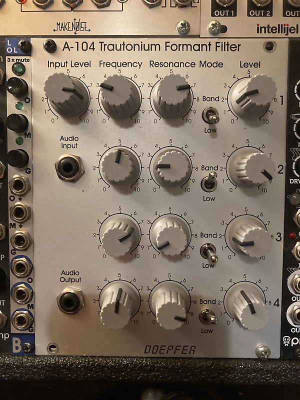 Doepfer A-104 Trautonium Formant Filter 2010s Silver | Reverb
