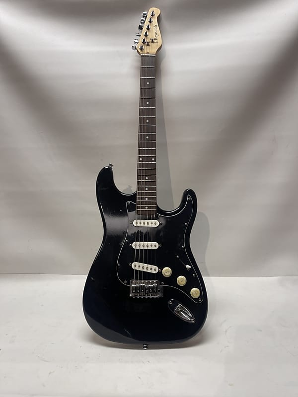 J. Reynolds Electric Guitar Solid Black | Reverb