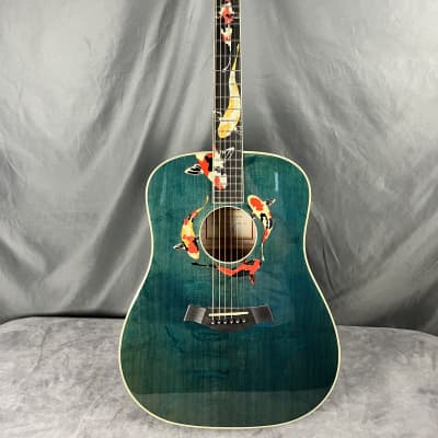 Taylor Living Jewels Koi Guitar Taylor Swift 83/100 2000 GSLJ | Reverb