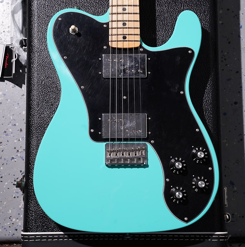 Fender Custom Shop 72 Tele Deluxe Closet Classic Sea Foam | Reverb