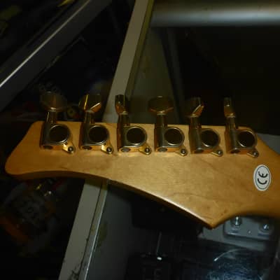 Riff Strat Style Electric Guitar w/Trem System Crowned & | Reverb