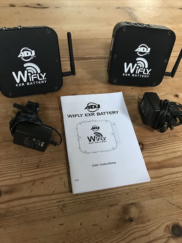 ADJ WiFly EXR Battery DMX Lighting Transceivers | Reverb UK