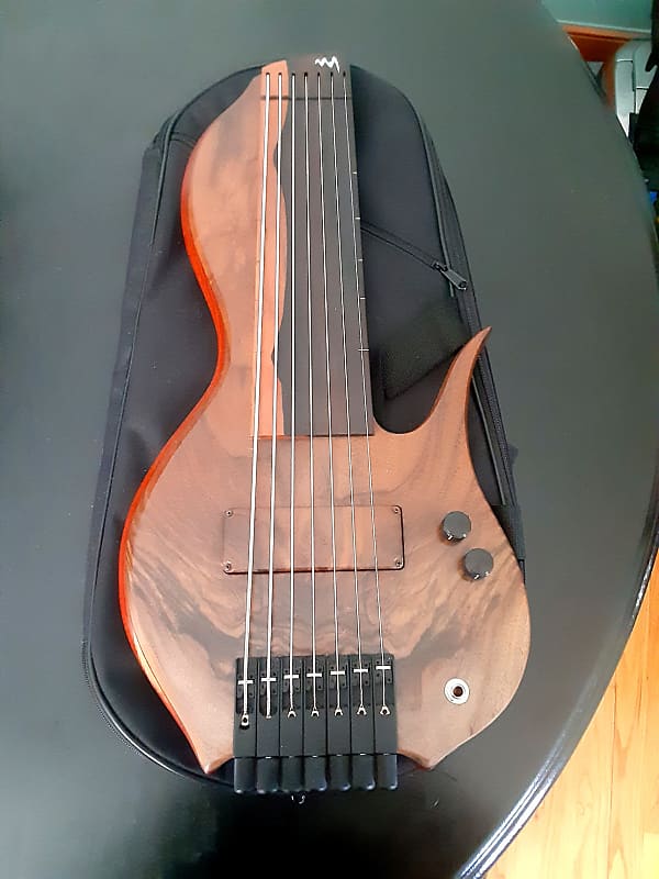 Maurizio Uber Basses Miezo 18" Scale 7 String Fretless 2022 | Reverb
