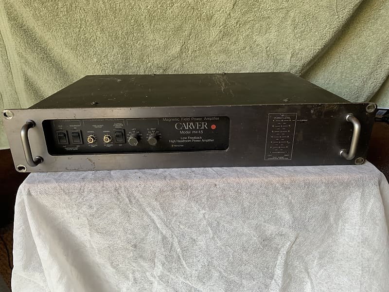 Carver PM-1.5 Low Feedback High Headroom Power Amplifier | Reverb