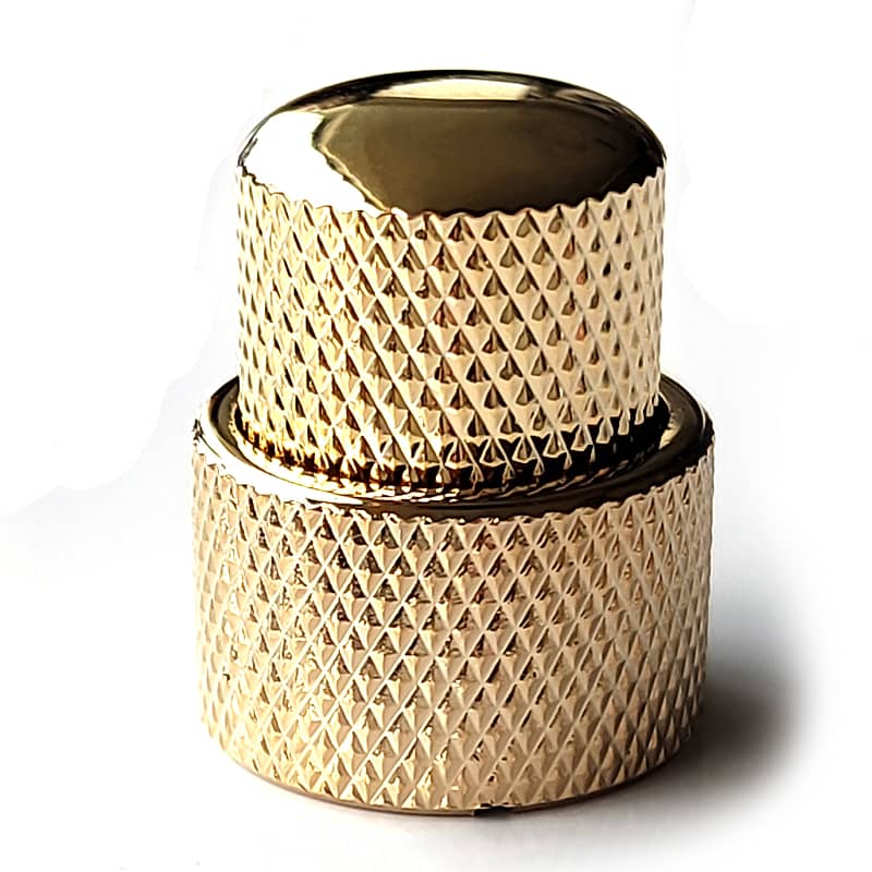 Dual Concentric Metal Control Knobs - Gold | Reverb UK