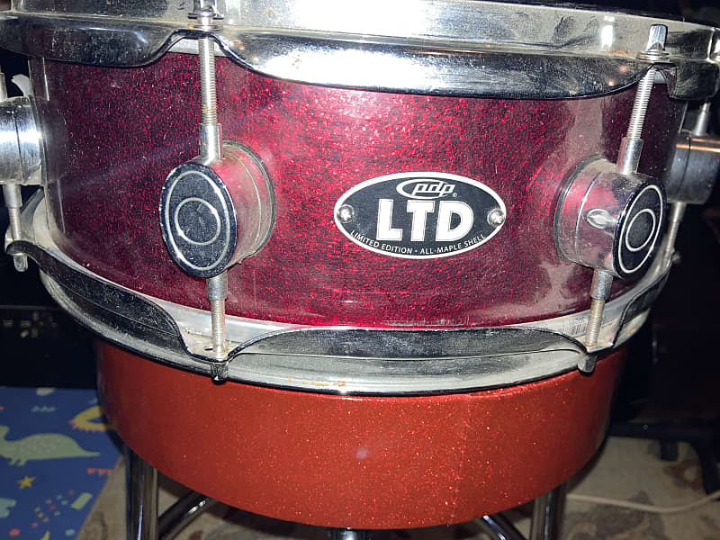 PDP Ltd 90s - Red Snare Drum by DW 14” | Reverb