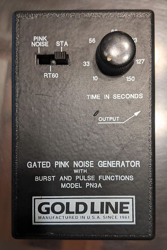Gold Line PN3A Gated Pink Noise Generator | Reverb