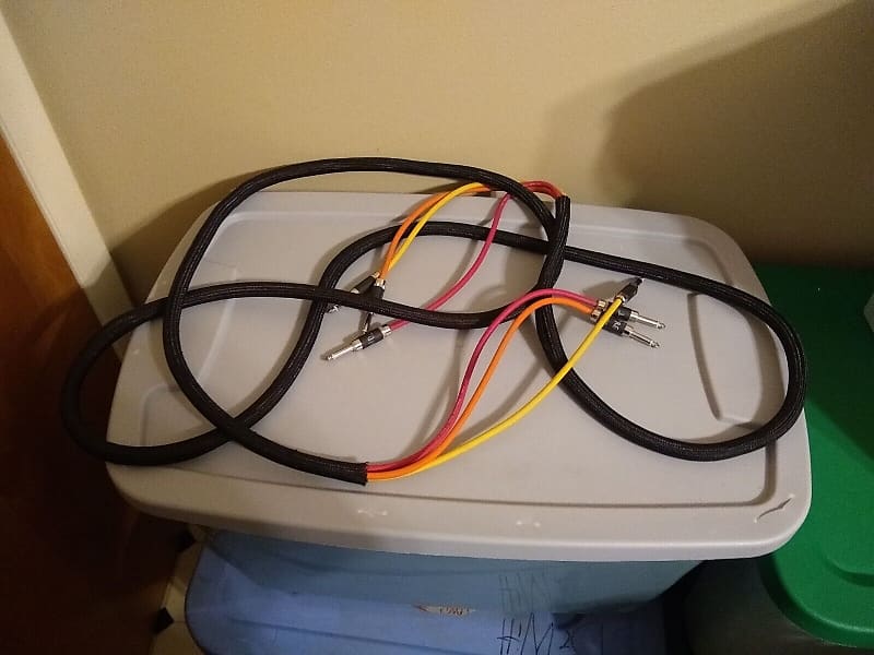 GLS Audio Professional 3 Cable Snake for Guitar 4 Cable | Reverb