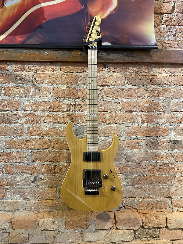 ESP Custom Shop M-II Prashant Distressed Natural 2017 | Reverb