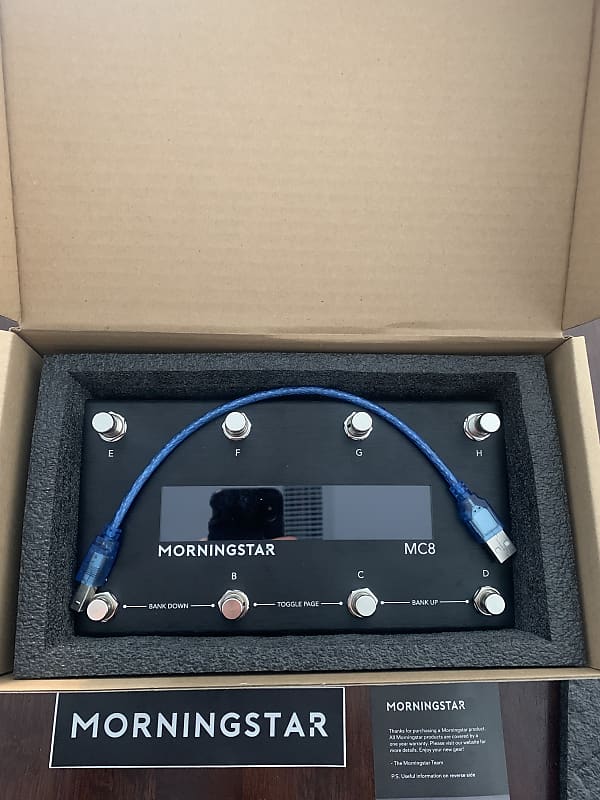 Morningstar MC8 2021 Black | Reverb