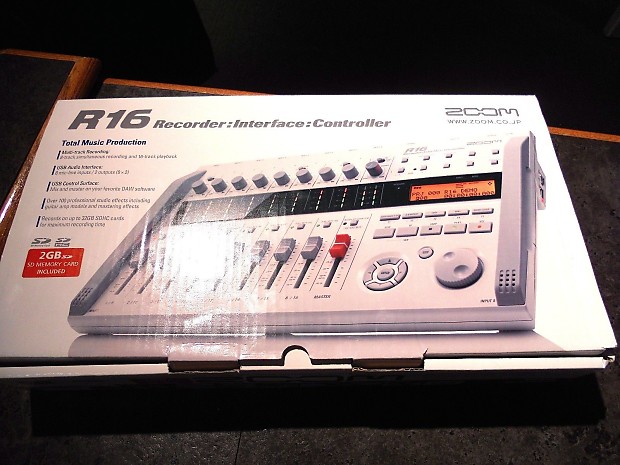 Zoom R16 16 Track Multi-Track SD Recorder & USB Interface | Reverb