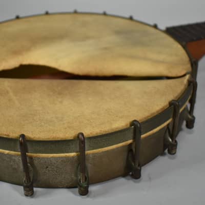 1900s SS Stewart Monogram Grade 2 Banjo Natural NEEDS WORK | Reverb