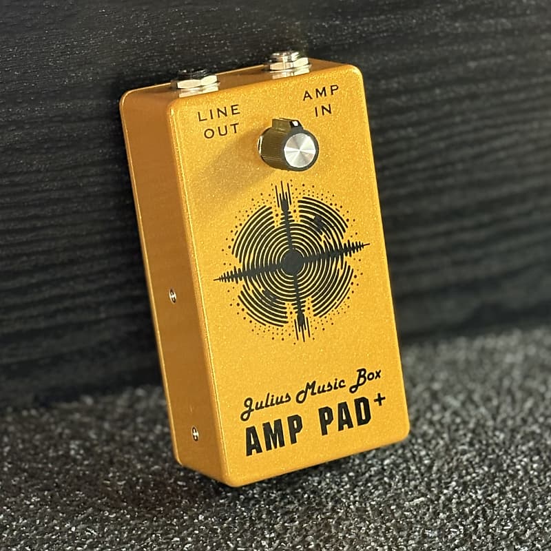 Julius Music Box Amp Pad+ (REACTIVE Load Box Attenuator with | Reverb
