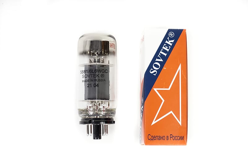 Tubes - Sovtek 5881/6L6WGC Power Tube (single) | Reverb