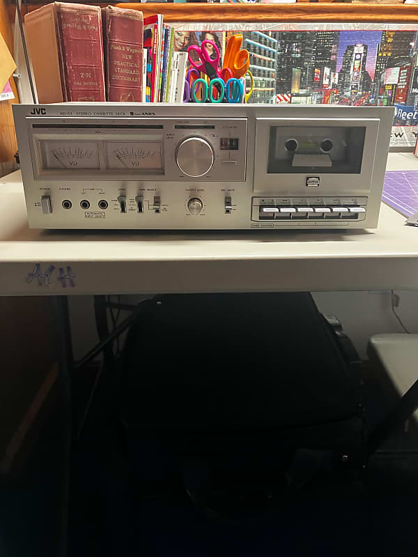 JVC KD-A3 Stereo Cassette Deck 1980 - Silver | Reverb