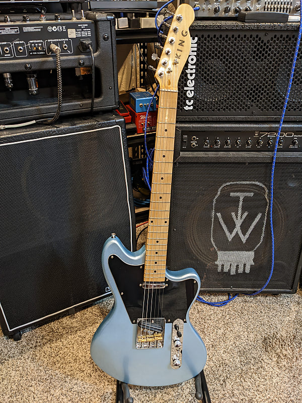 King Offset Paranormal Tele - Dual Rail Bridge Pup Custom | Reverb