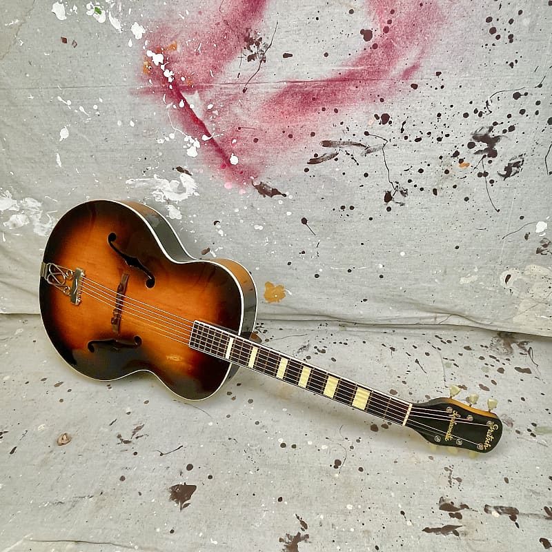 1950's Gretsch Synchromatic 100 Archtop Acoustic Guitar | Reverb