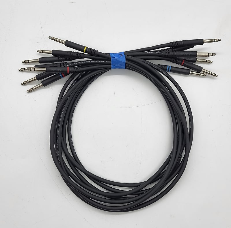Mogami TT Patch Cable (7X 24" Black) | Reverb