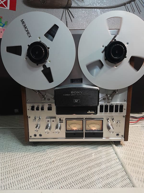 Sony TC-758 Reel to Reel Tape Recorder ( TESTED) | Reverb