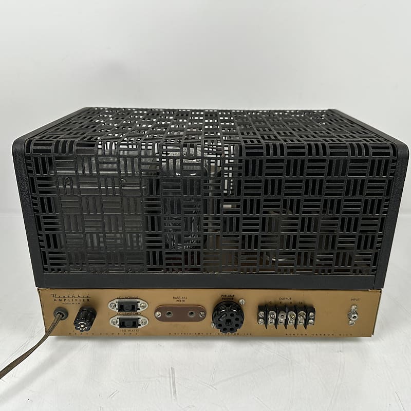 Vintage Heathkit W-5M Mono Tube Amplifier Amp | Reverb