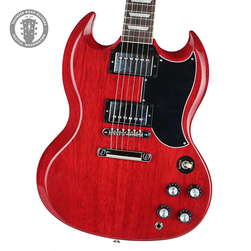 New Gibson SG Standard '61 Stop Bar Vintage Cherry | Reverb