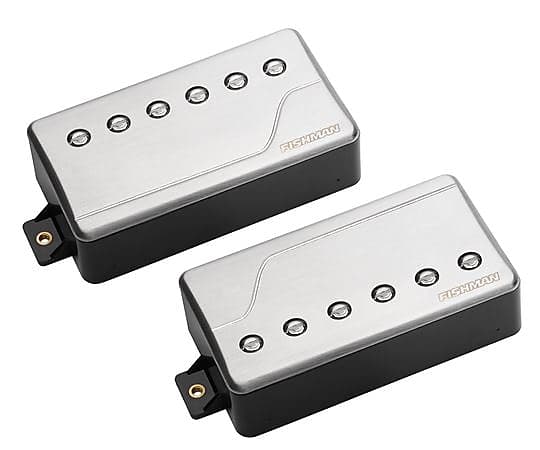 Fishman Fluence Classic Humbucker Pickup Set Brushed | Reverb