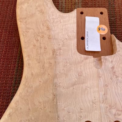 MusiKraft Jazz Bass Body (Fender-licensed) - unfinished | Reverb