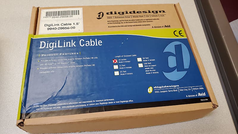 Avid DigiLink Cable - 1.5ft | Reverb