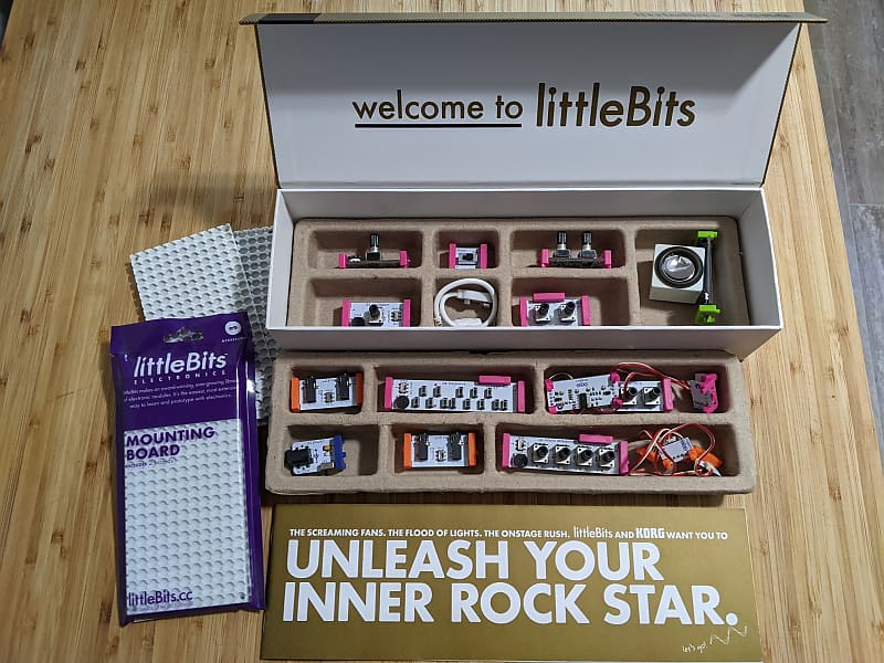 Korg Little Bits Synth Kit with 2x CV bits and 2x Board | Reverb