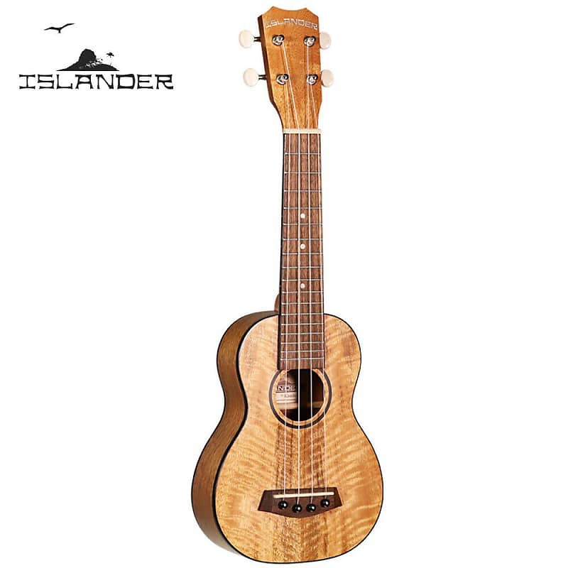 Islander MOS-4 Okume Neck Traditional Soprano Ukulele w/Mango | Reverb